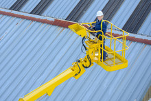 Cherry Picker Cage Free Stock Photo - Public Domain Pictures