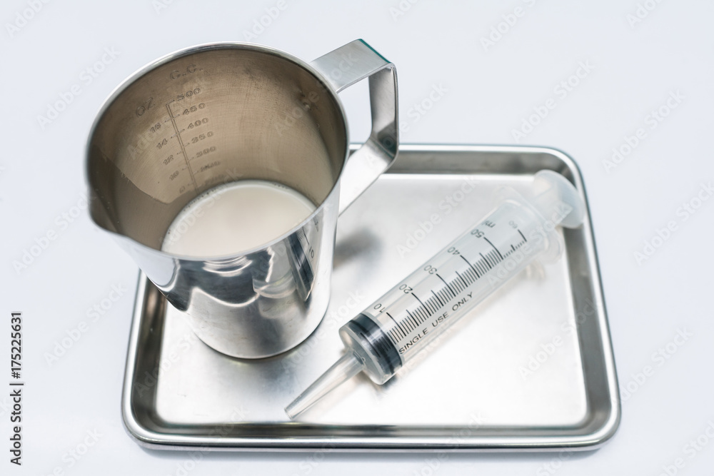 Jug feed and Syringe feed is the Medical equipment use for Enteral ...