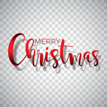 Merry Christmas Text Transparent Free Stock Photo - Public Domain Pictures