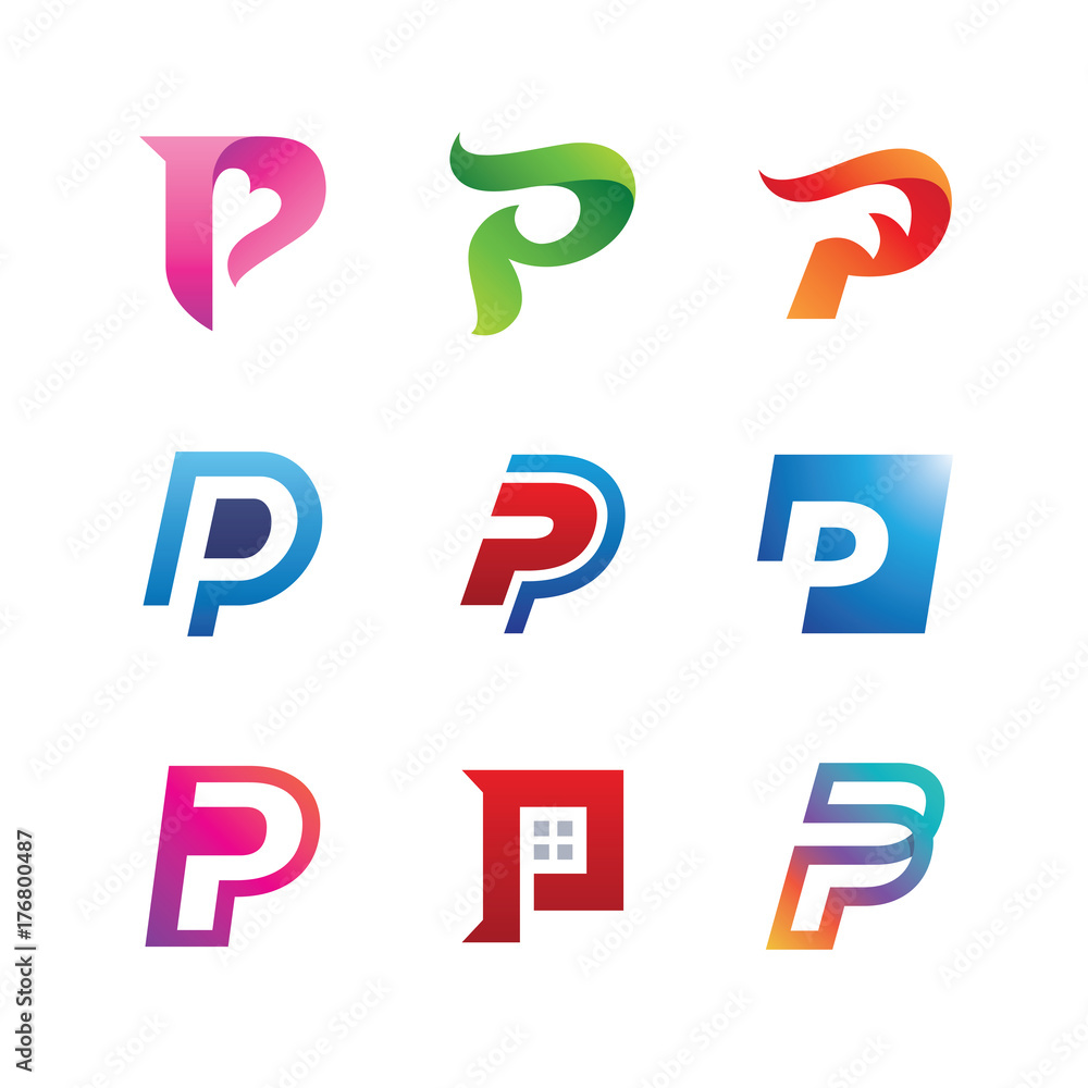 Abstract P Logo