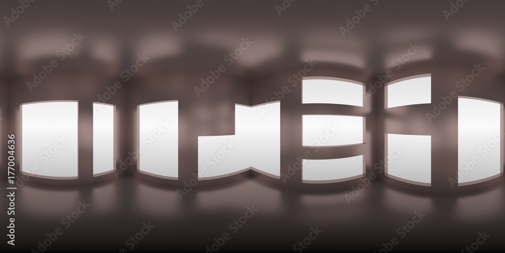 HDRI map. Environment map. Equirectangular projection. Spherical ...