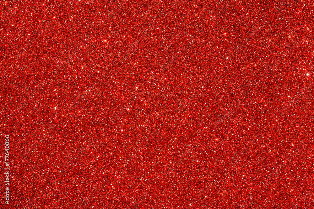 Red (ruby) glitter background. Sparkle texture. Abstract background for ...