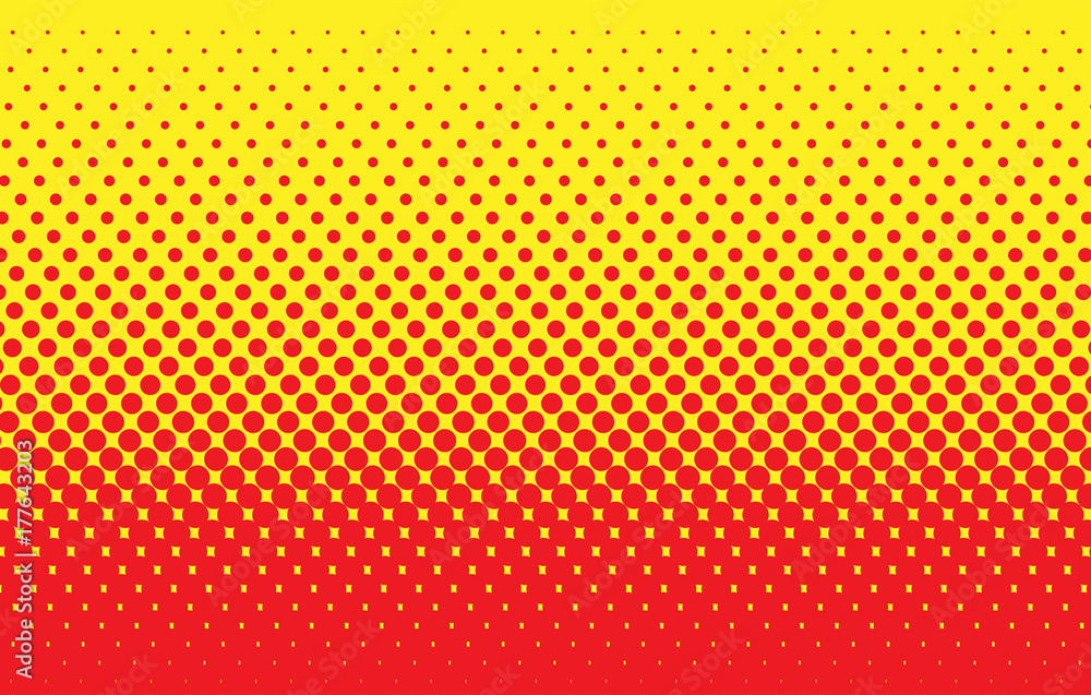 Yellow And Red Background Pattern