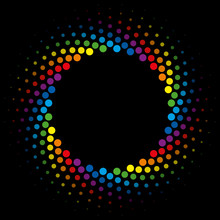 Multicolor Dots Free Stock Photo - Public Domain Pictures