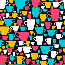 Coffee Cup Pattern Free Stock Photo - Public Domain Pictures