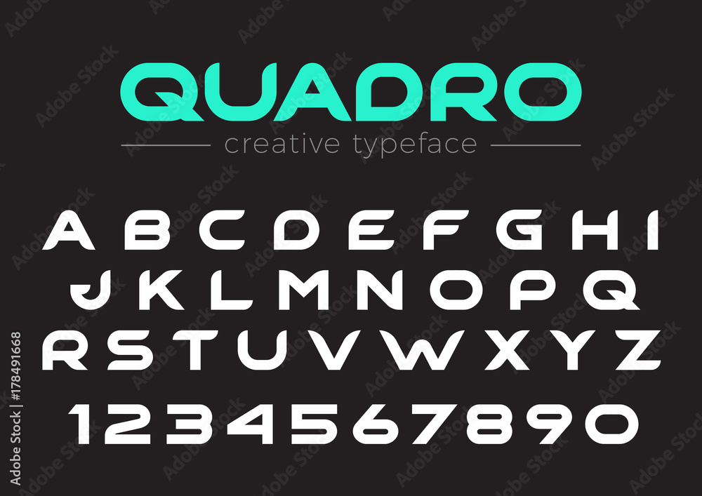 Design vector linear Font Title Header Lettering Logo Monogram Stock ...