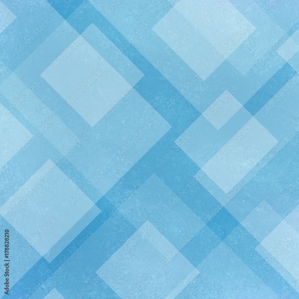 light blue background with white diamond shapes floating in layers ...
