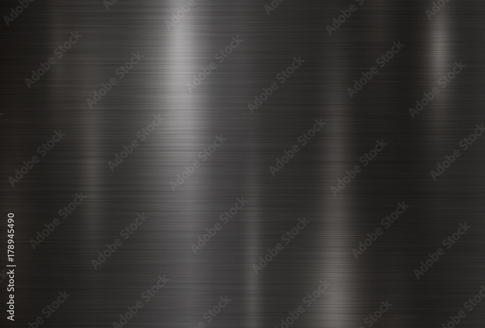 Black metal texture background vector illustration Stock Vector | Adobe ...