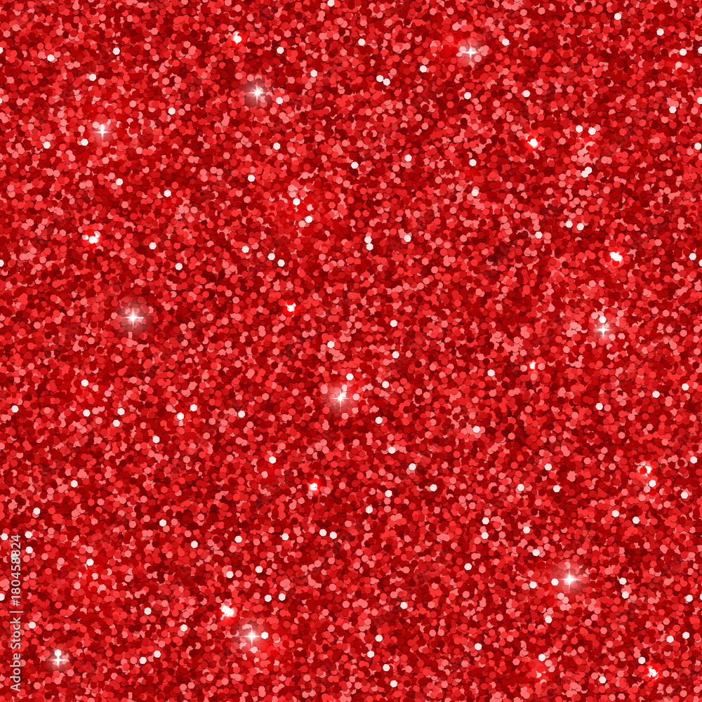 Red glitter texture, seamless pattern. Vector Stock Vector | Adobe Stock