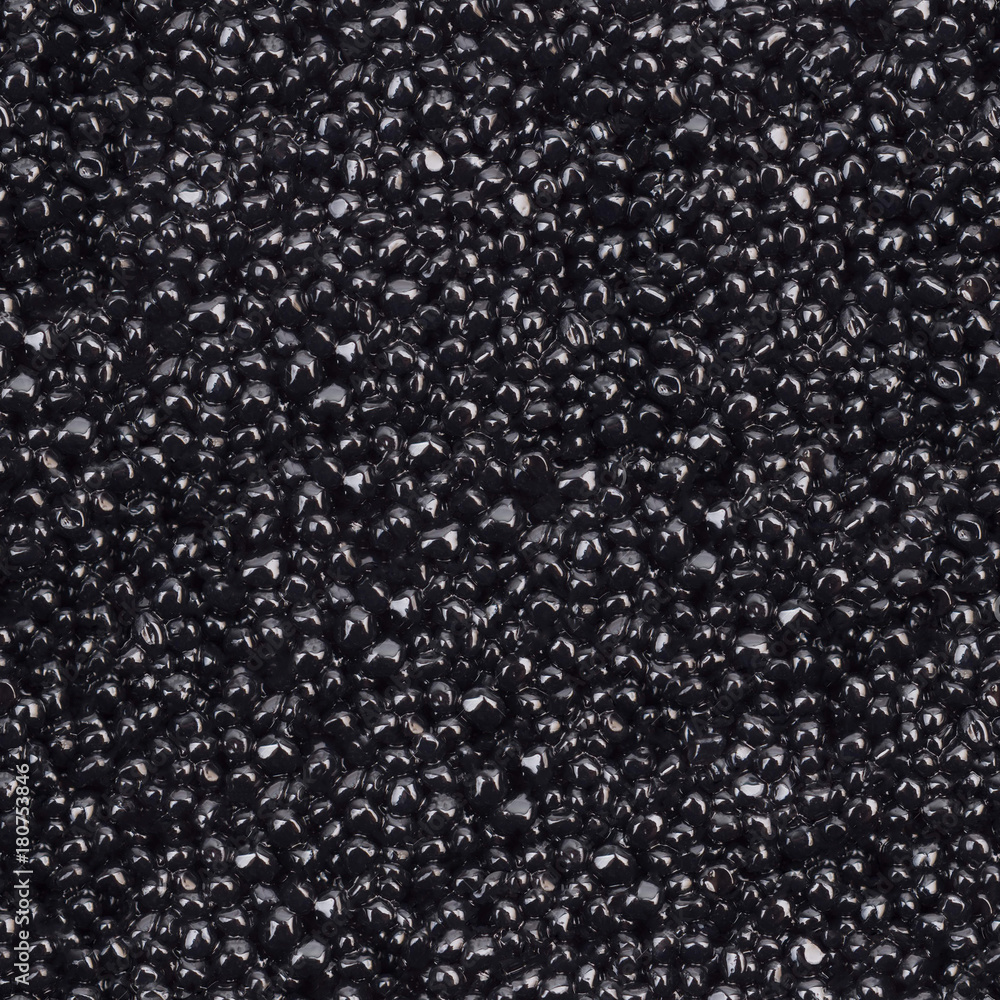 Seamless texture of black caviar Stock Photo | Adobe Stock