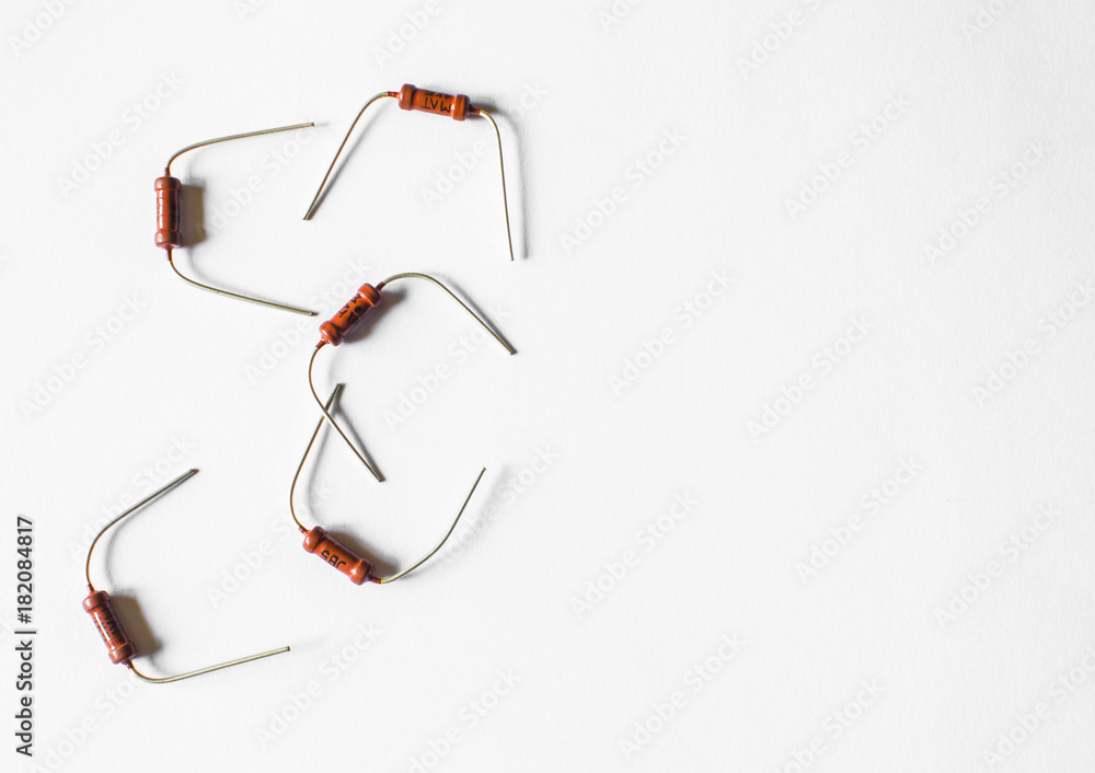 Stock-Foto „Resistor passive two terminal electrical component for ...