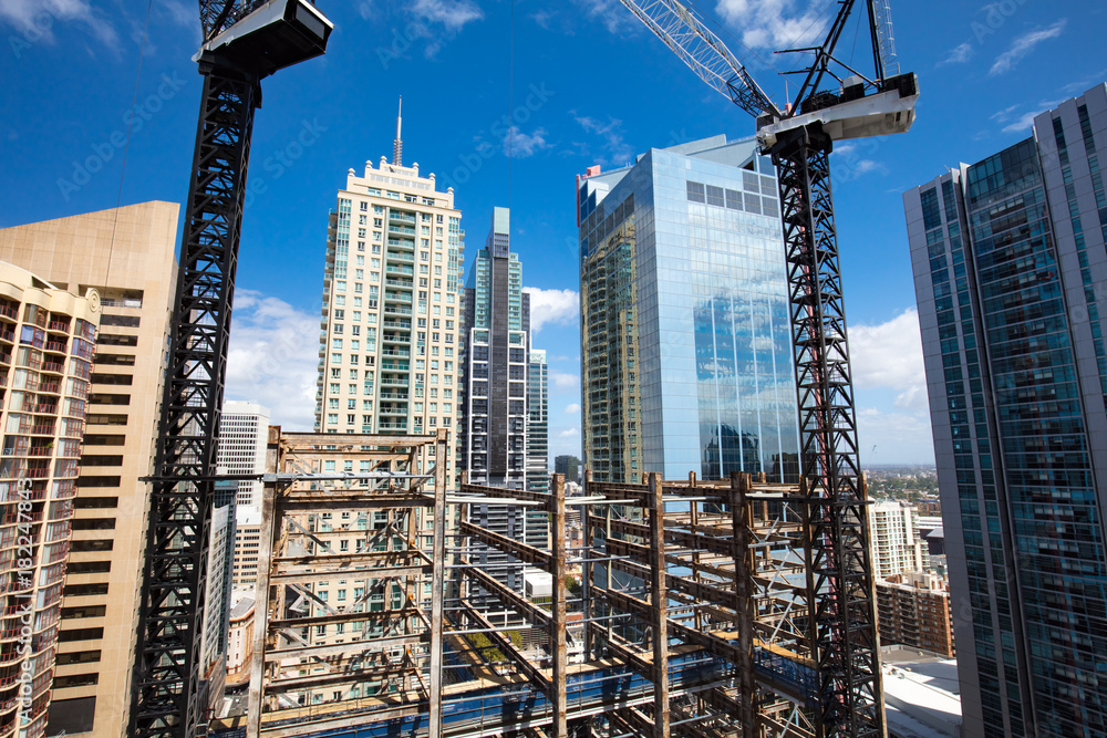 Sydney Building Construction Stock Photo | Adobe Stock