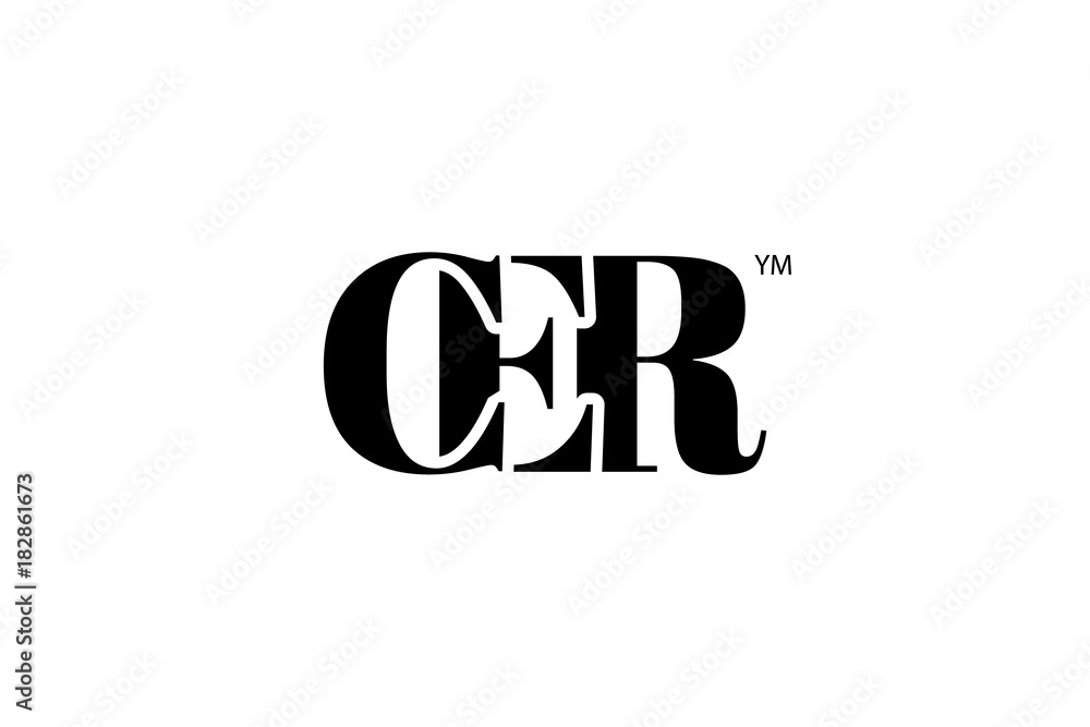 CER Logo Branding Letter. Vector graphic design. Useful as app icon ...