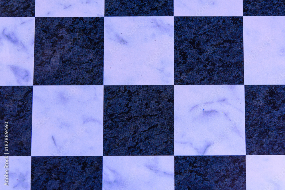 Empty chess board for background. Top view Stock Photo | Adobe Stock