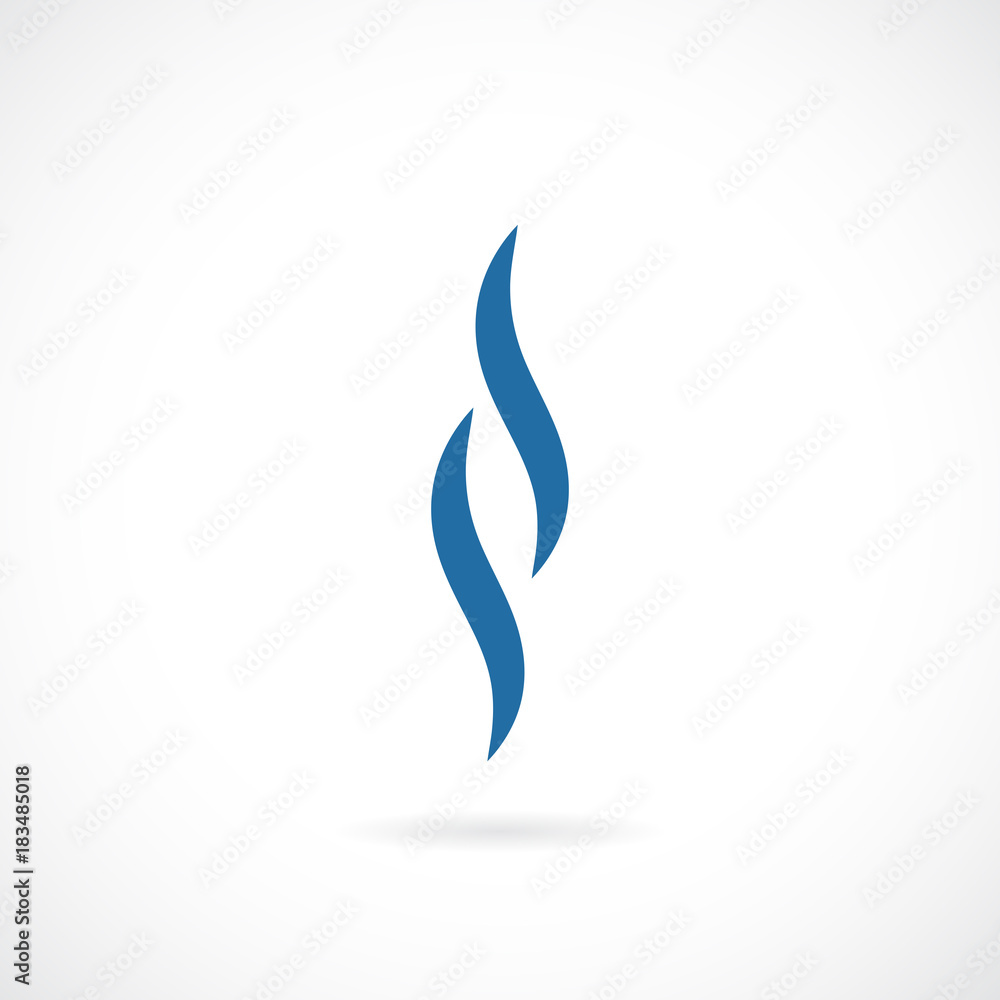 Steam vector pictogram Stock Vector | Adobe Stock