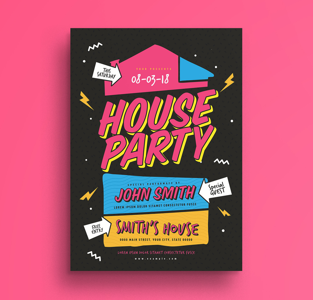 Saturday House Party Logo