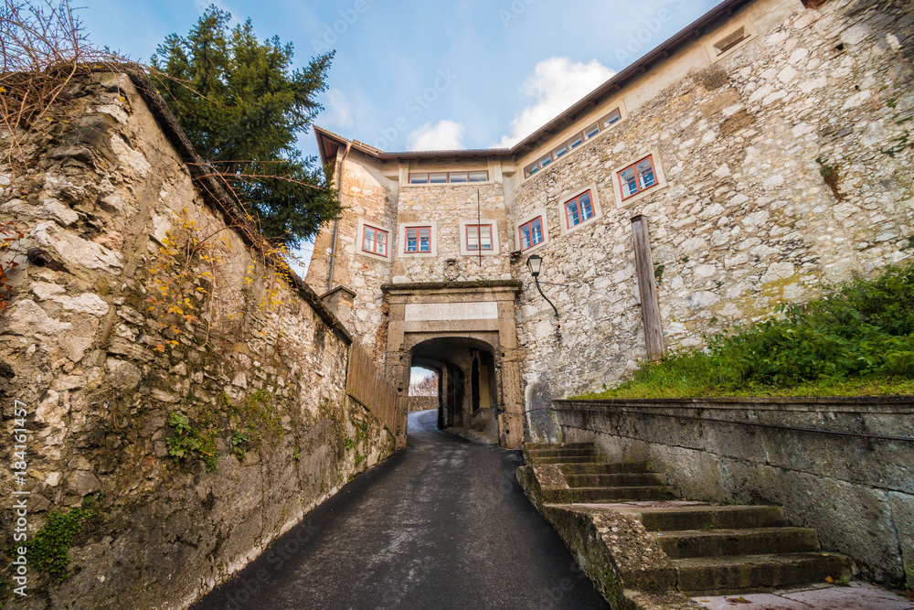 Old building of Felixtor (Felix gate) - a part of Kapuzinerberg ...