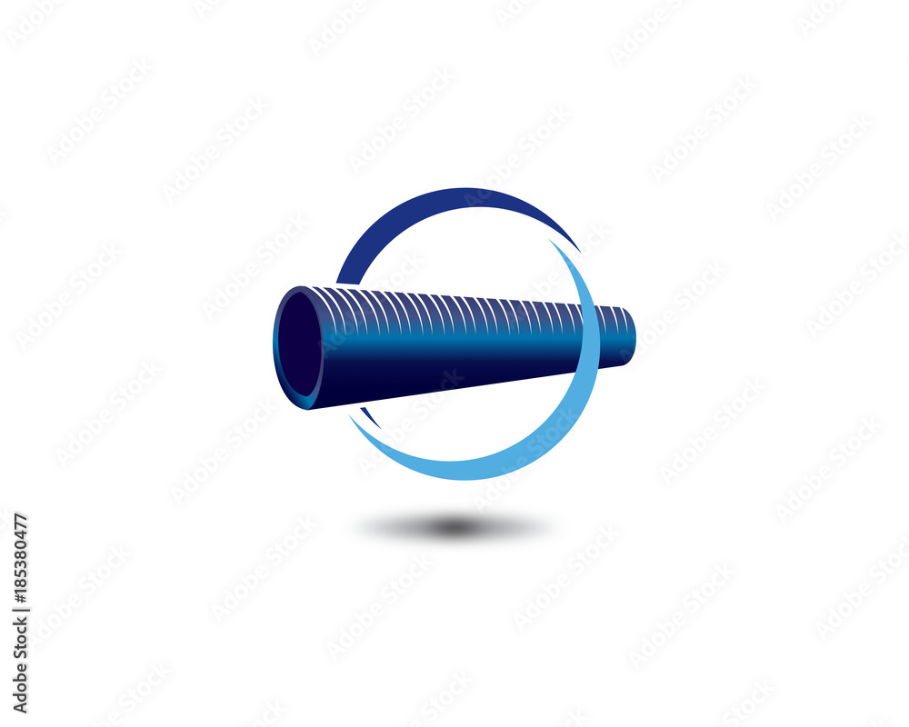 water pipe logo Stock Vector | Adobe Stock