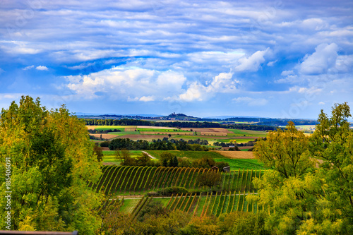 Blick über den Kraichgau Stock-Foto | Adobe Stock