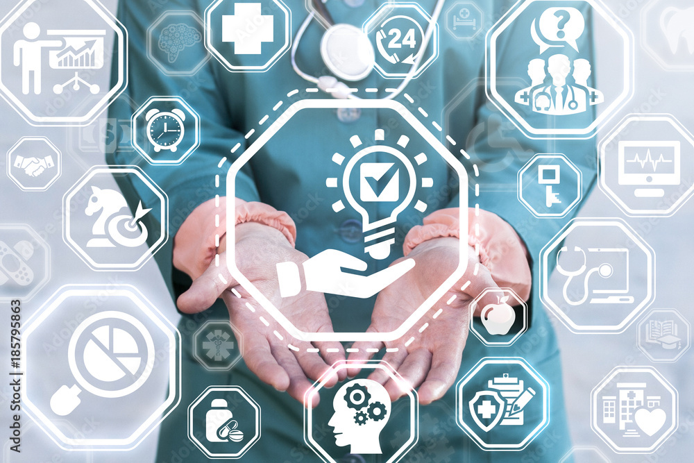 Propose Brilliant Idea Health Care Brainstorming Process Hospital Team ...