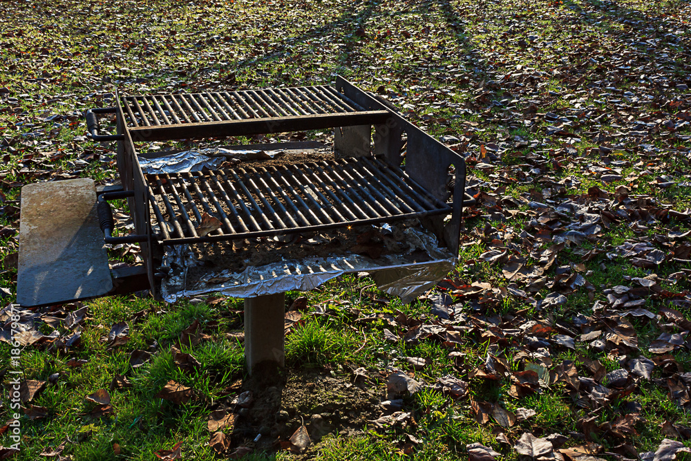 shadow and light with grill Stock Photo | Adobe Stock