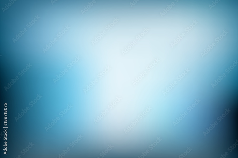Blue Gradient Vector Background,Simple form and blend of color spaces ...