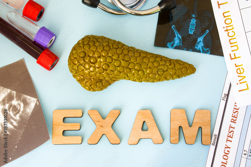 Pancreas gland examination, tests and diagnostics procedure (diagnosis ...