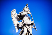 Angel With The Sponge Statue Free Stock Photo - Public Domain Pictures