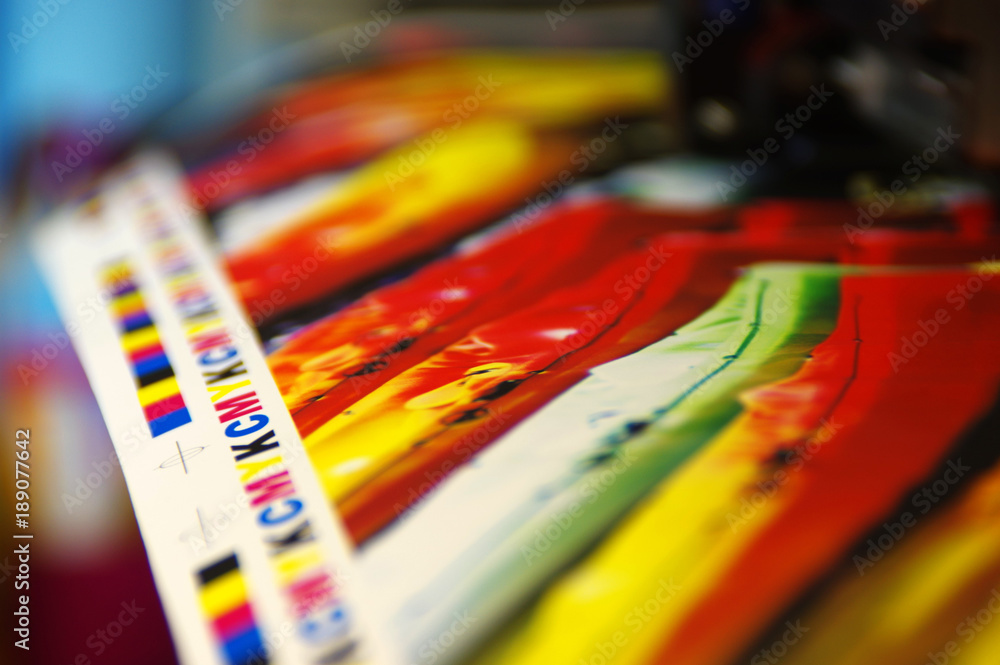 Printing CMYK marks Stock Photo | Adobe Stock