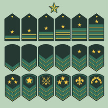 Correctional Services Rank Badges Free Stock Photo - Public Domain Pictures