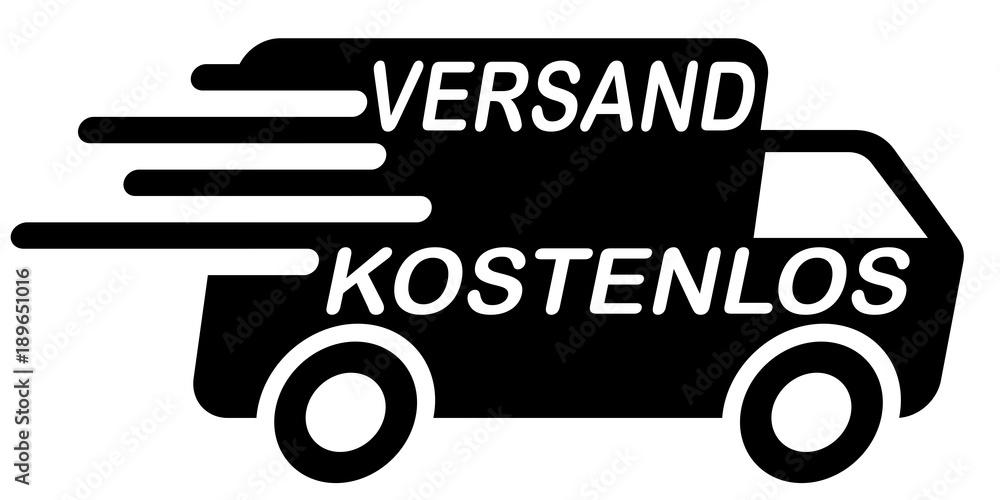 Stock-Illustration „Kostenloser Versand“ | Adobe Stock