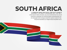South African Flag On A Ribbon Free Stock Photo - Public Domain Pictures