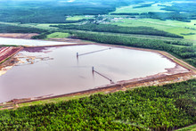 Foamy Sludge On Surface Of Water Free Stock Photo - Public Domain Pictures
