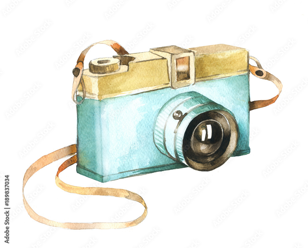 Vintage Camera Clip Art