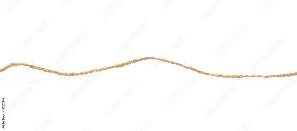 String isolated on white background texture Stock Photo | Adobe Stock