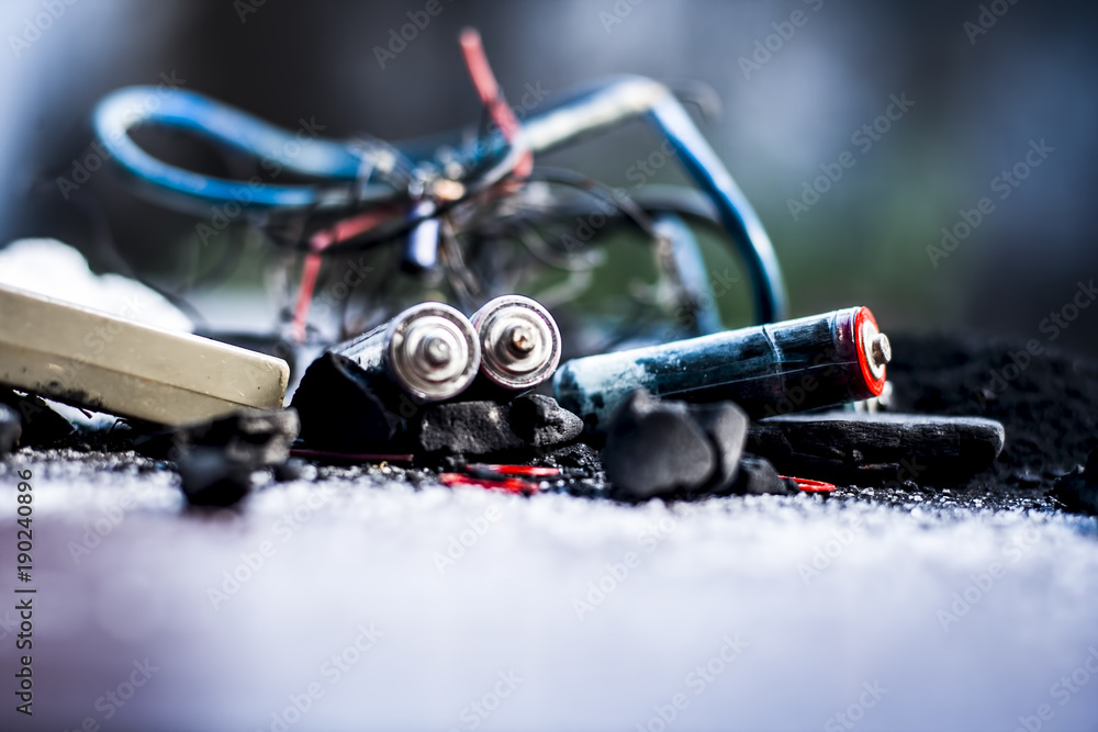 Close of ingredient or mixture of Earthing system or Grounding system i ...