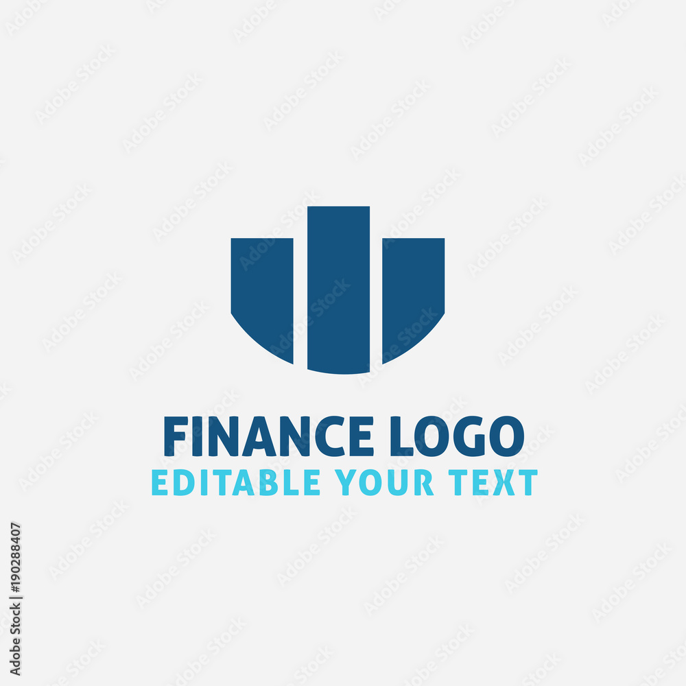 logo, finance, business, vector, design, icon, abstract, template ...