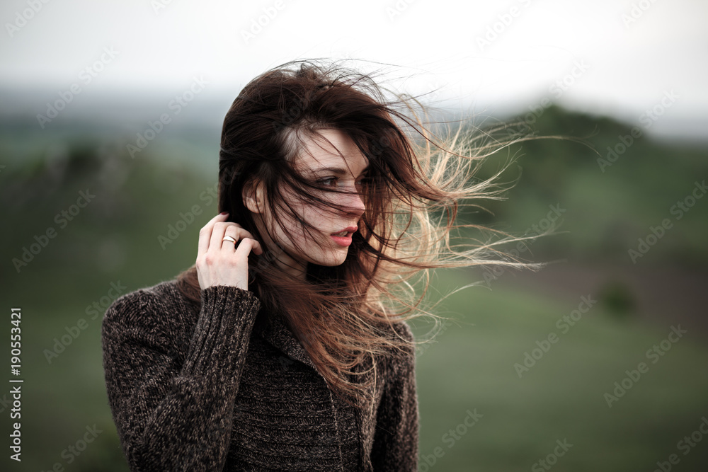 Girl In The Wind Photography