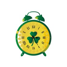 St. Patrick's Day Clock Free Stock Photo - Public Domain Pictures
