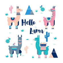 Llama Clip Art Illustration Free Stock Photo - Public Domain Pictures
