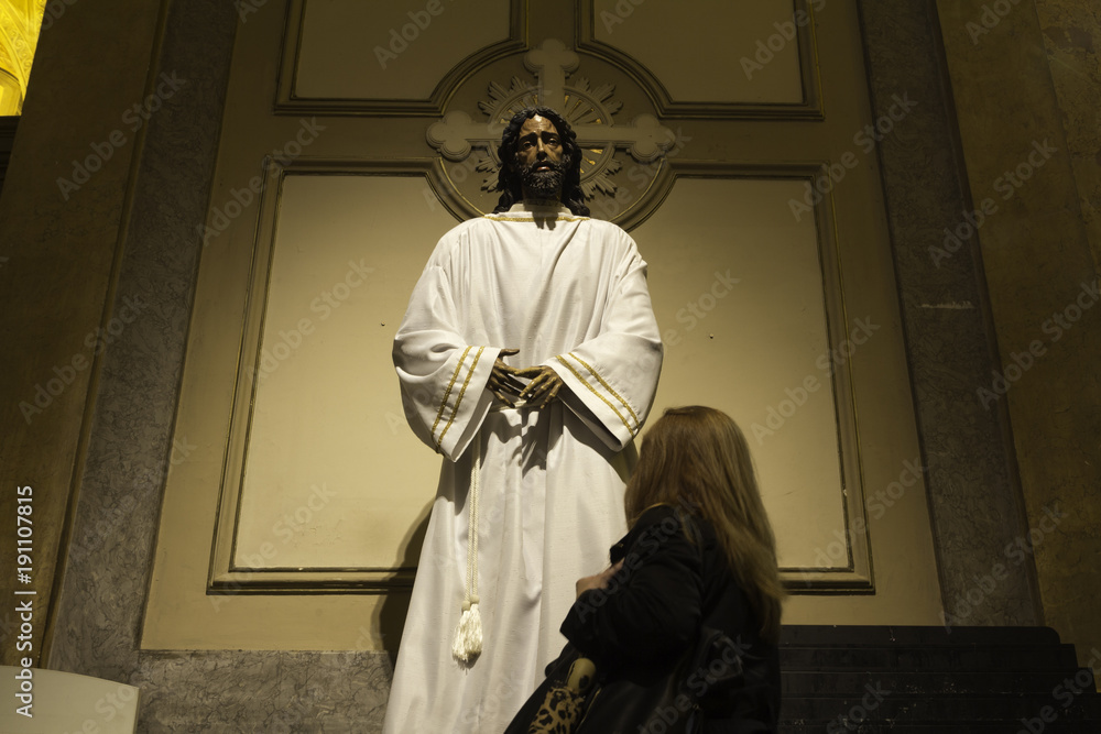 Jesus Christ Buenos Aires Metropolitan Cathedral Buenos Aires Argentina ...