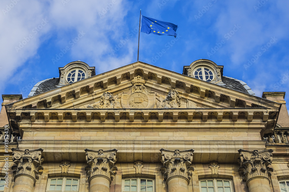 Palais Rohan (Rohan Palace, 1742) in Strasbourg - major architectural ...