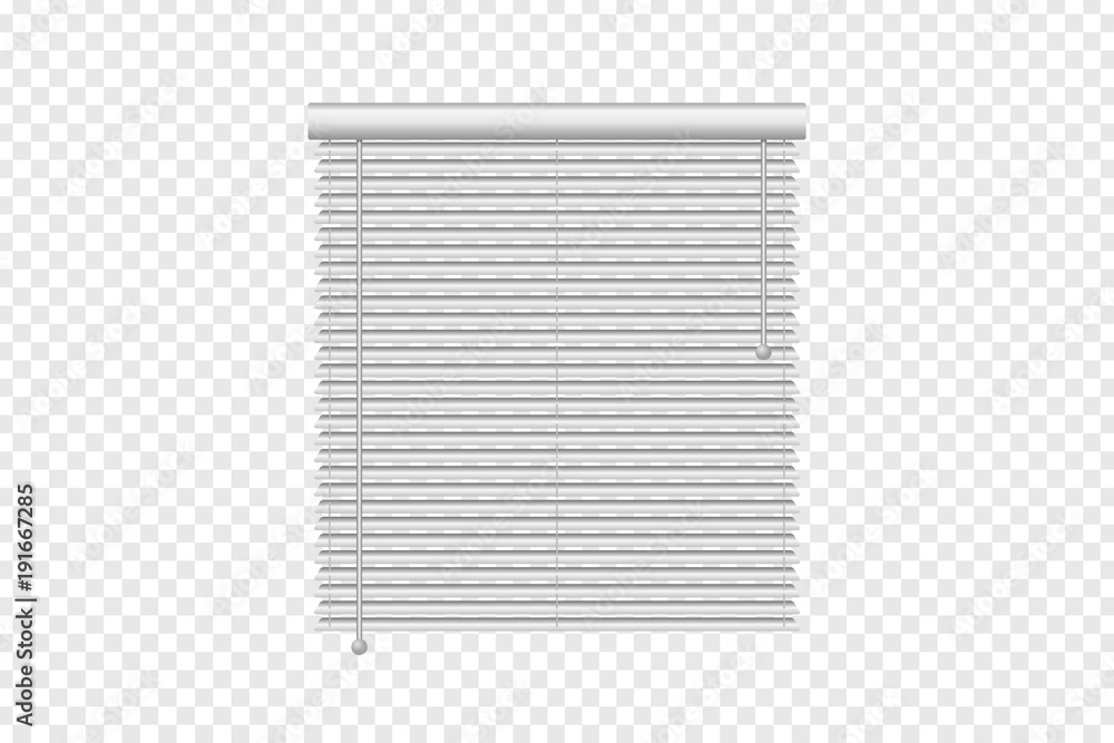 Vector realistic isolated vertical window blinds for decoration and ...