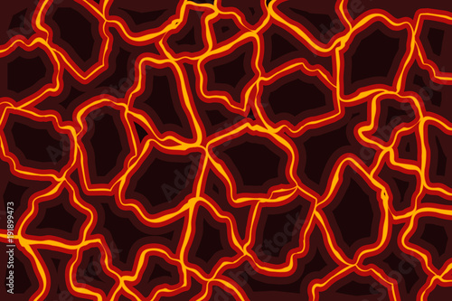 Lava pattern. Vector. Stock Vector | Adobe Stock