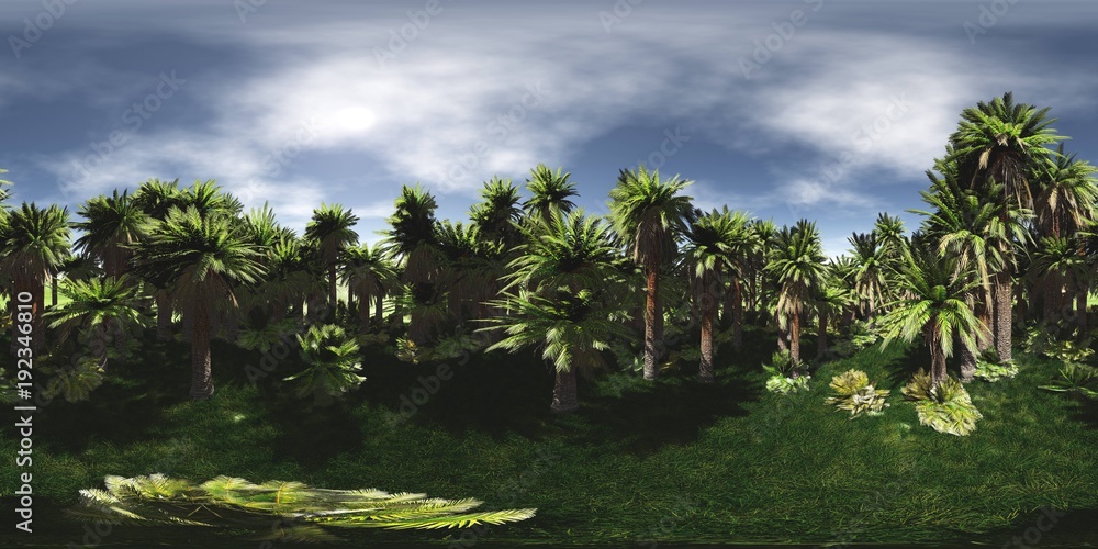 Ilustración de Stock HDRI, high resolution map, environment map, Round ...