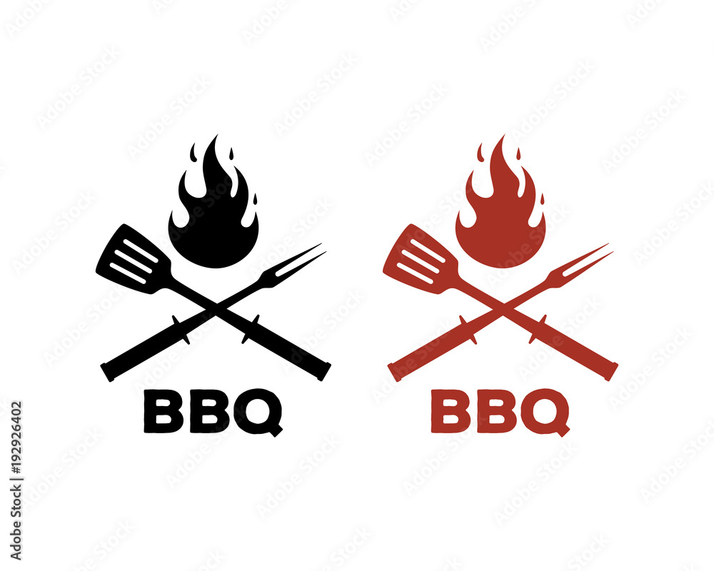 grill vector logo