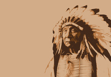 A Sioux Chief Free Stock Photo - Public Domain Pictures