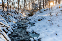 Winter Stream Free Stock Photo - Public Domain Pictures