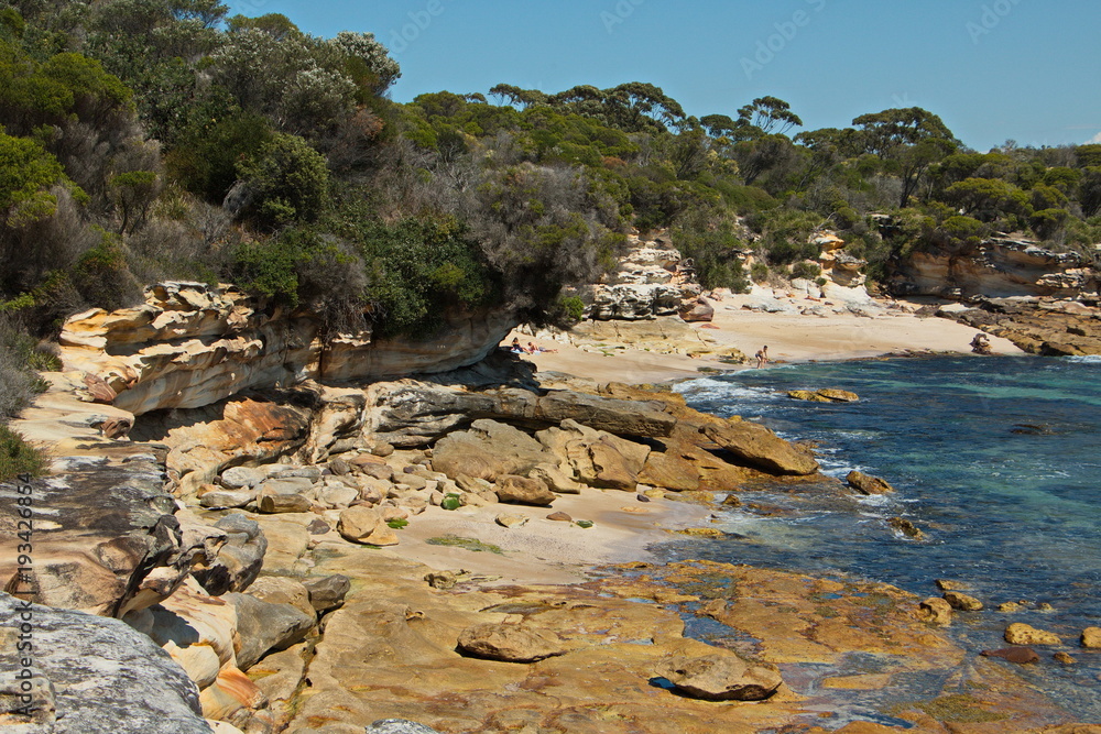Coast at Port Hacking Point at Royal NP in Australia Stock Photo ...