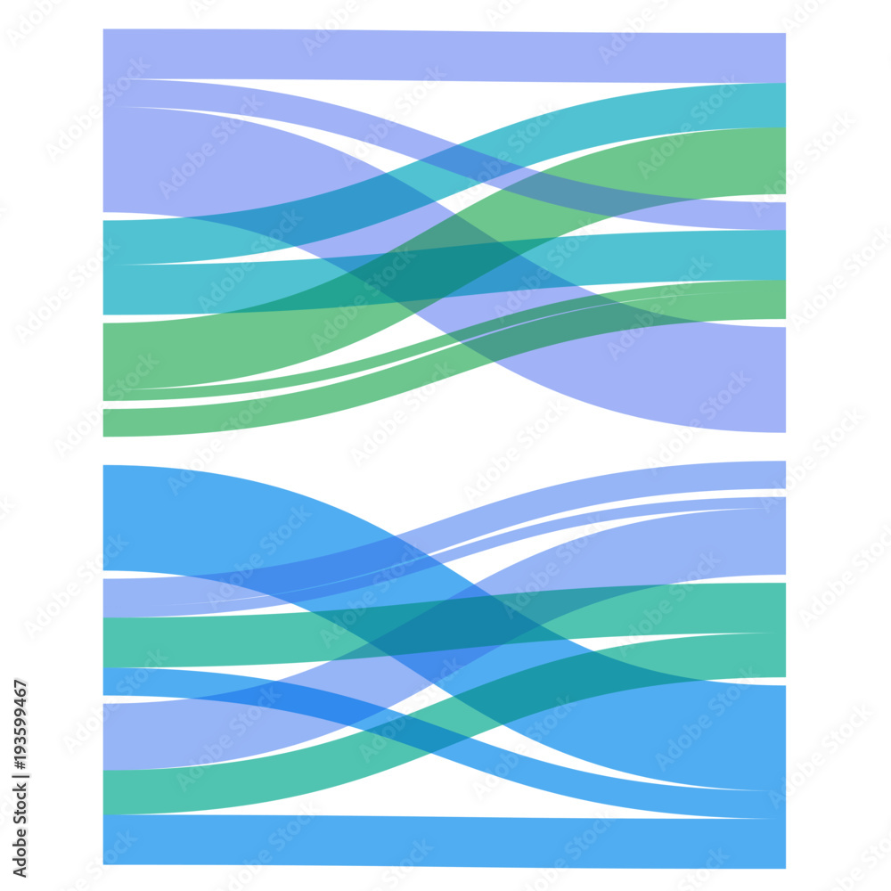 sankey flow infographic diagram Stock Vector | Adobe Stock